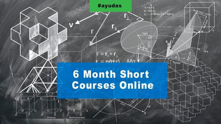 6 Month Short Courses Online 】 - More Information 🥇